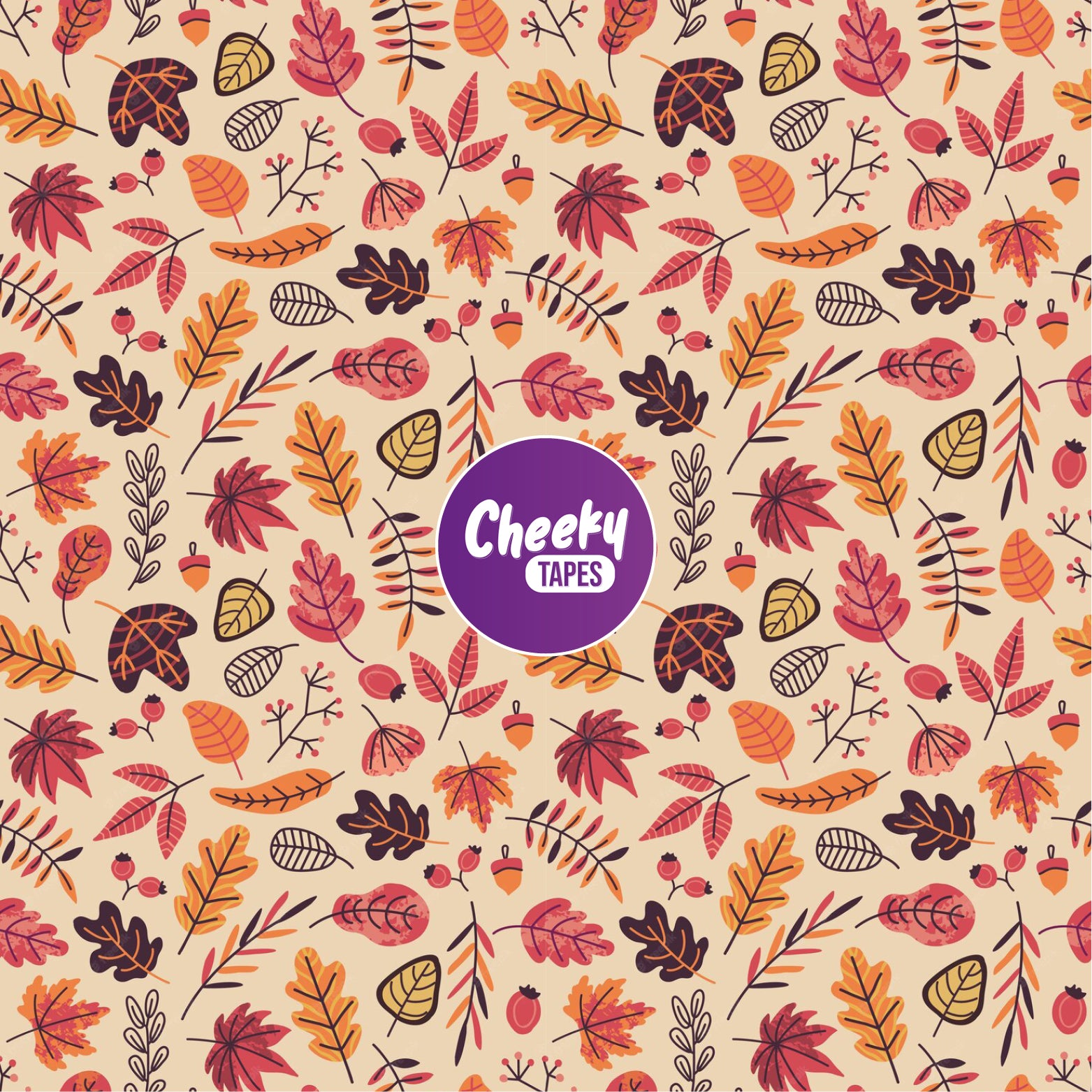 Autumn Leaves Tape – Cheeky Tapes